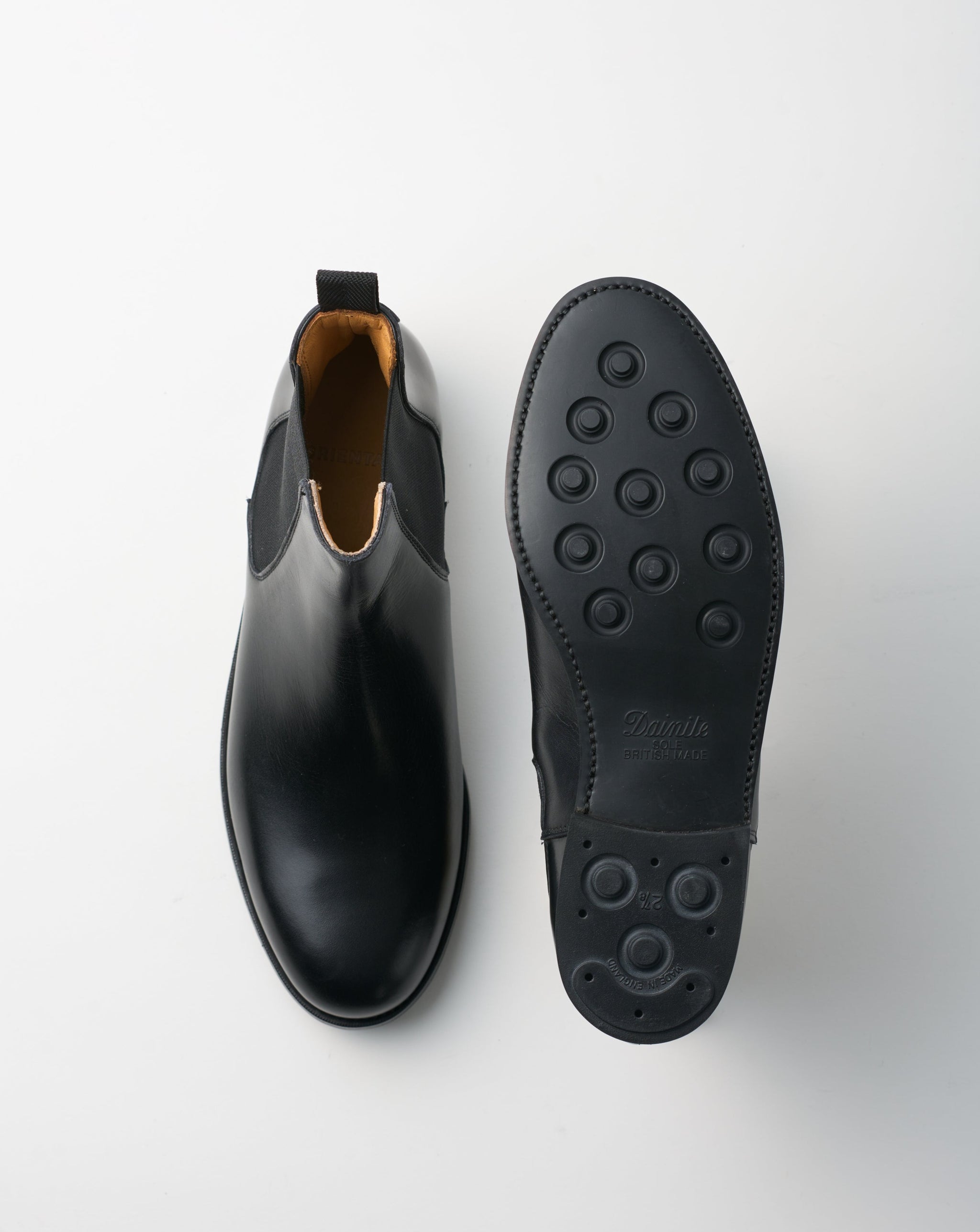ORIENTAL オリエンタル 750 W`s sidegore boots Black (FG-3750) サイドゴアブーツ レディース